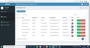 Online Biometric Fingerprint Employee Attendance System in PHP MySQL and C#